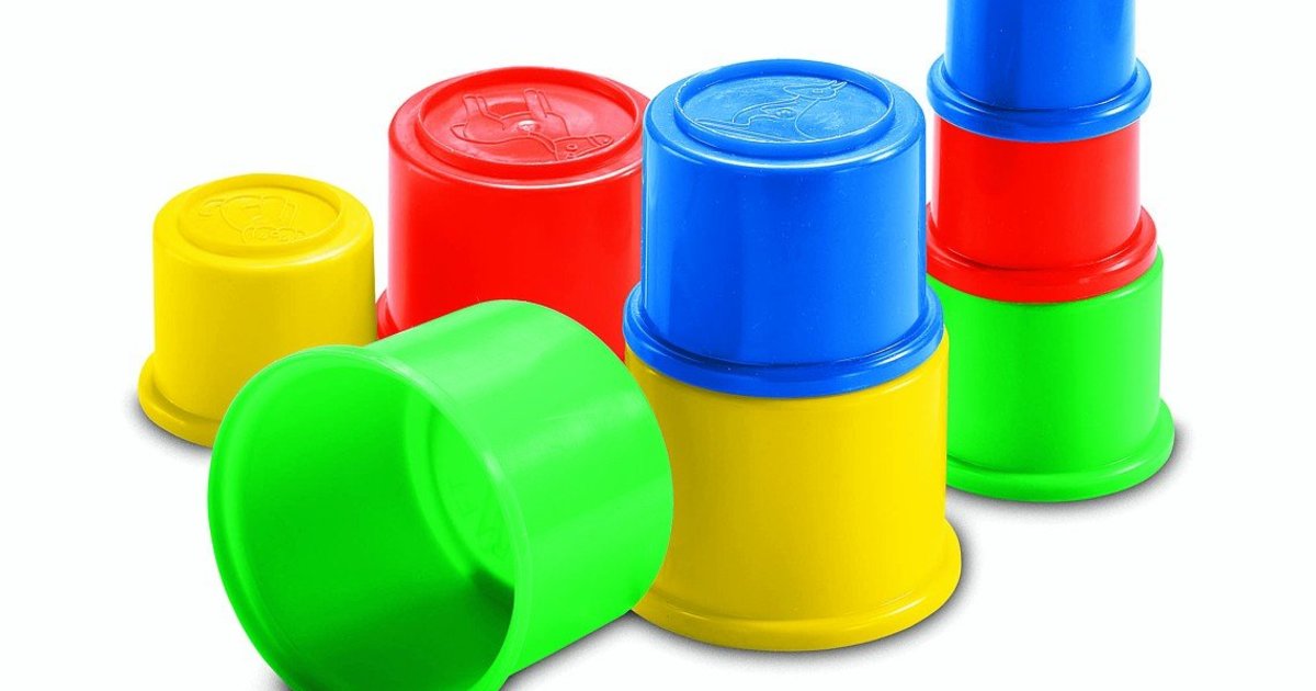 Playing with cups activity on Wachanga