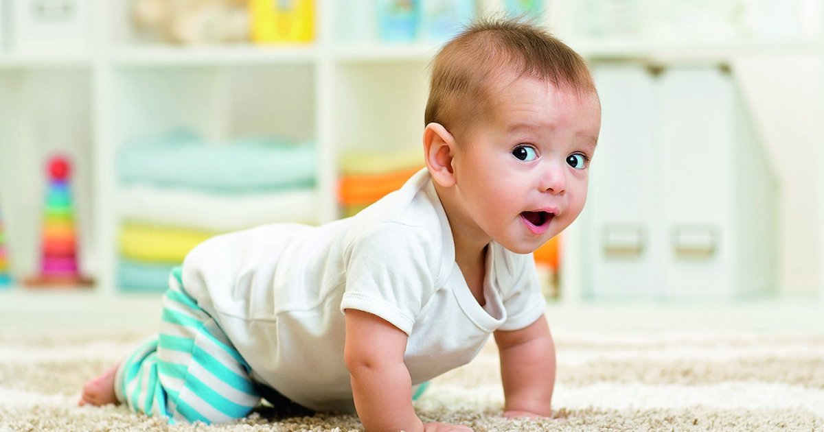 Steps to teach your baby how to crawl activity on Wachanga