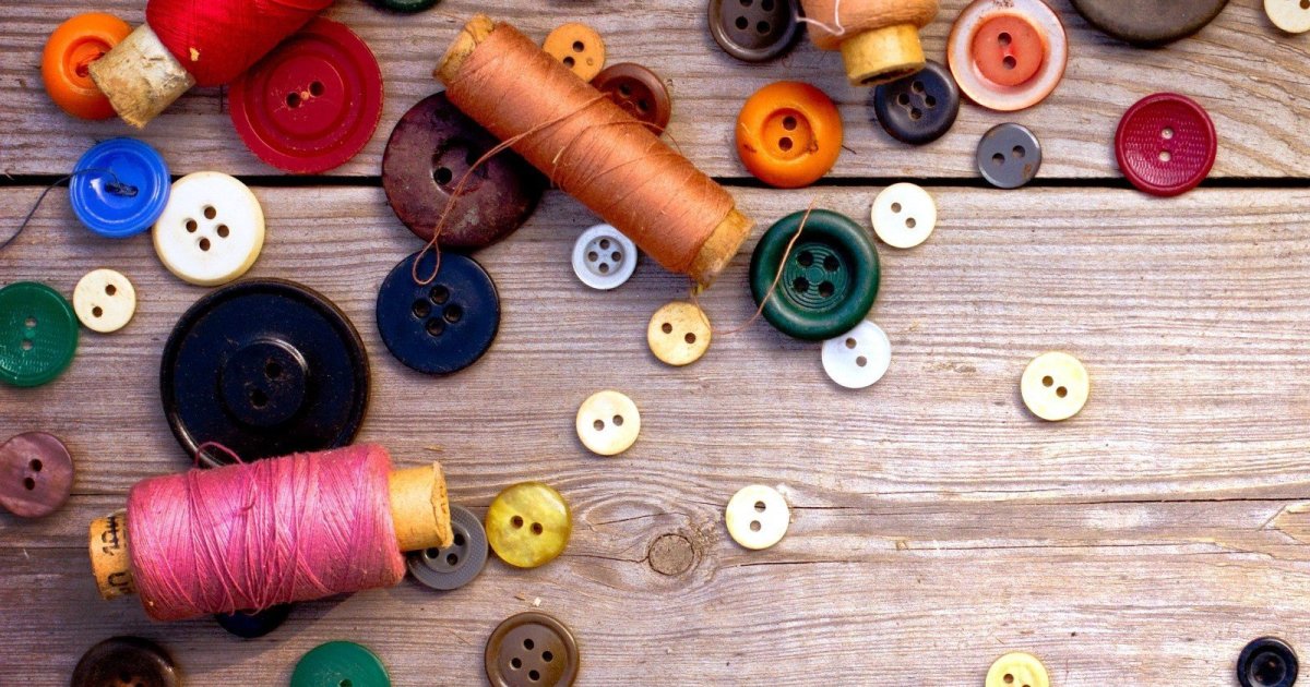 Teach your kid to sew buttons activity on Wachanga