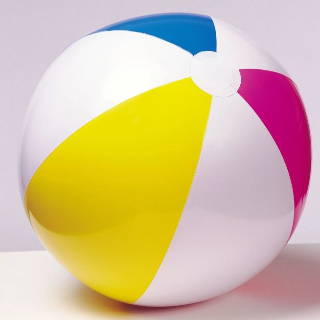 Playing with a big beach ball activity on Wachanga
